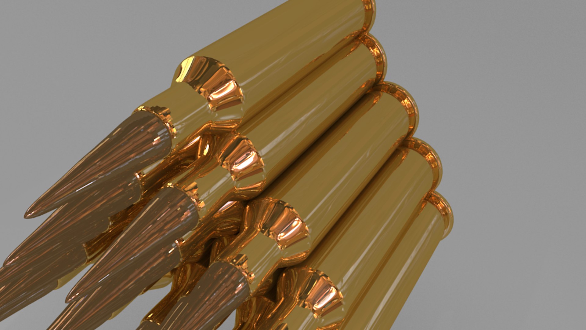 Good Rifle Bullet 3d Model