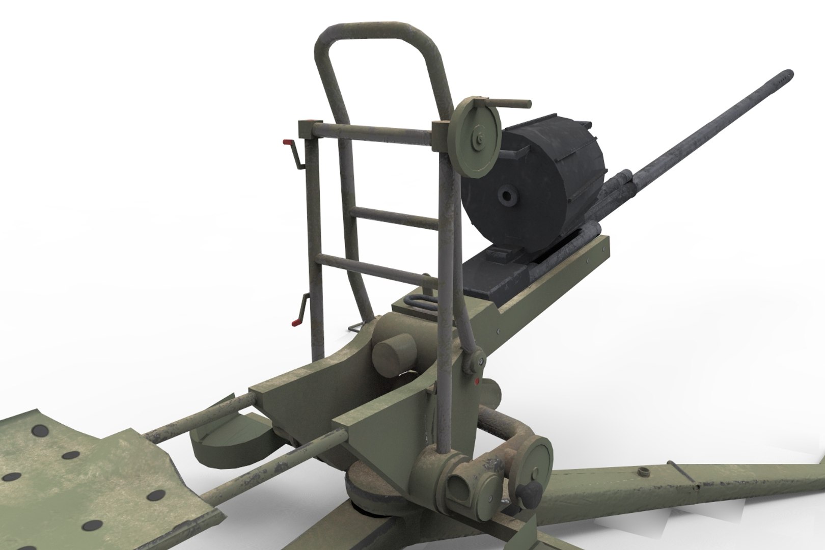 M-75 20mm Aa 3D Model - TurboSquid 1174302