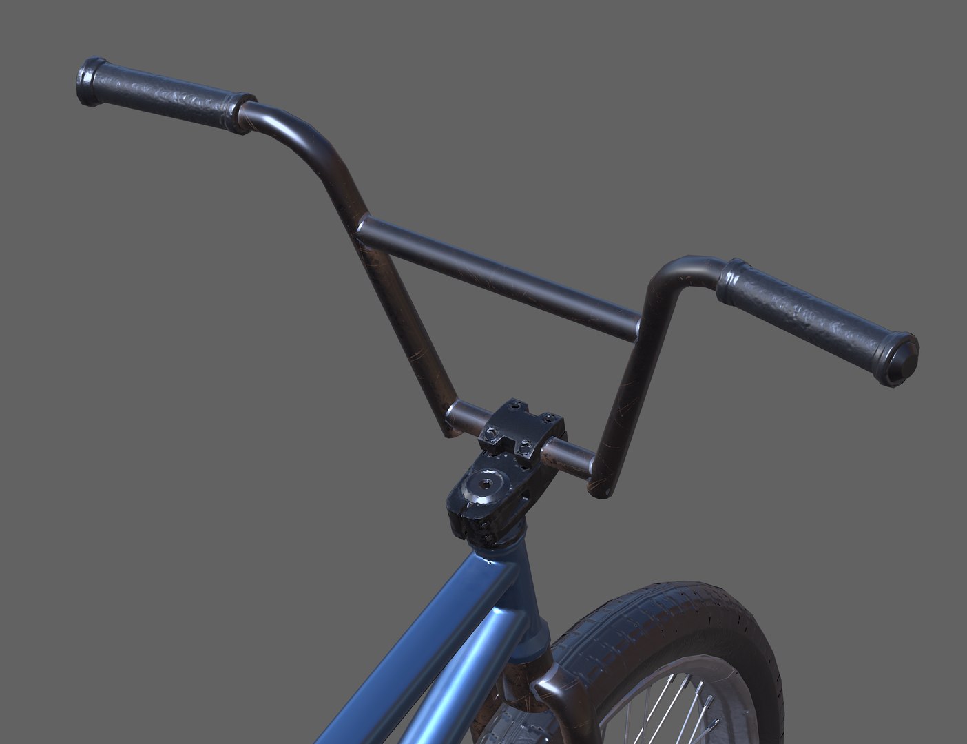 BMX Low Poly Game Asset 3D Model - TurboSquid 2391261