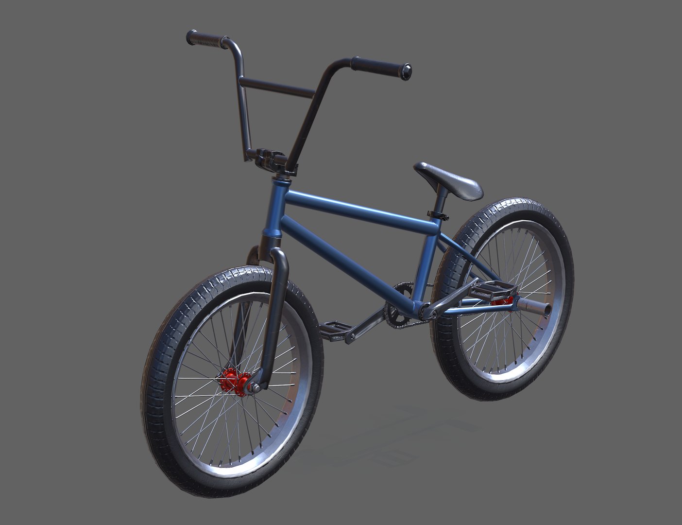 BMX Low Poly Game Asset 3D Model - TurboSquid 2391261
