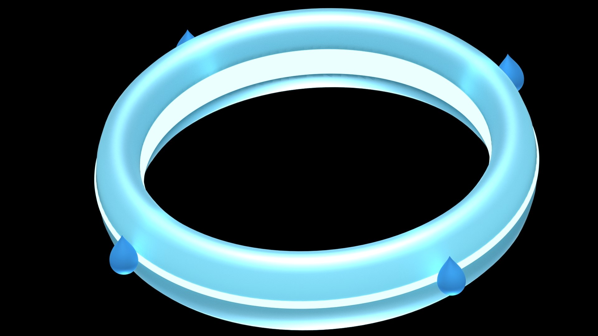 Ring water 3D - TurboSquid 1411721