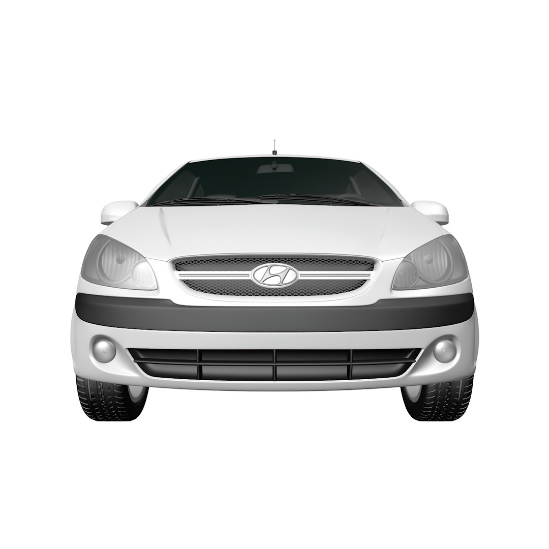 3D model Hyundai Getz - 2006 - TurboSquid 2138337