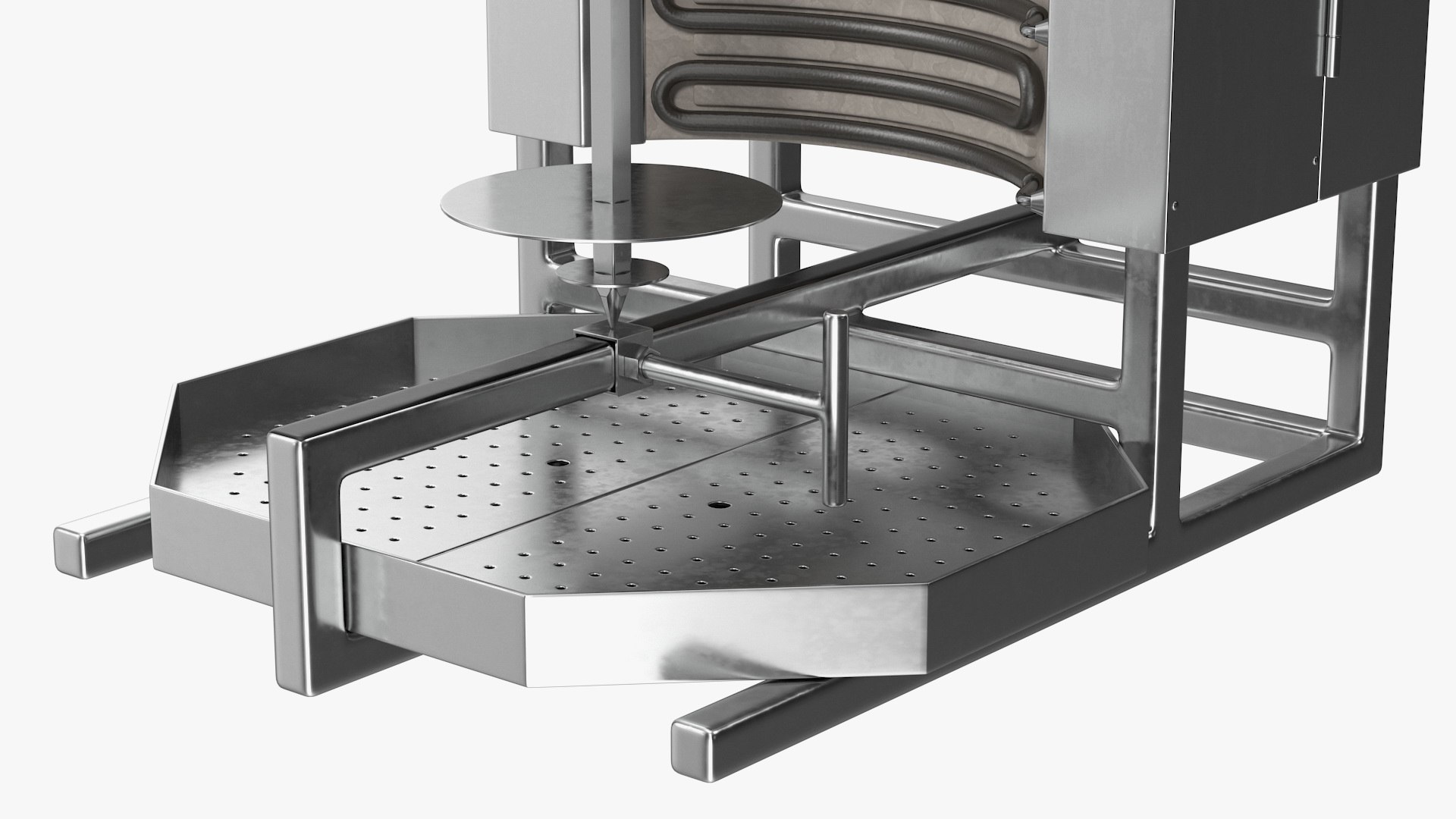 3D Vertical Rotisserie Grill Doner - TurboSquid 1577720