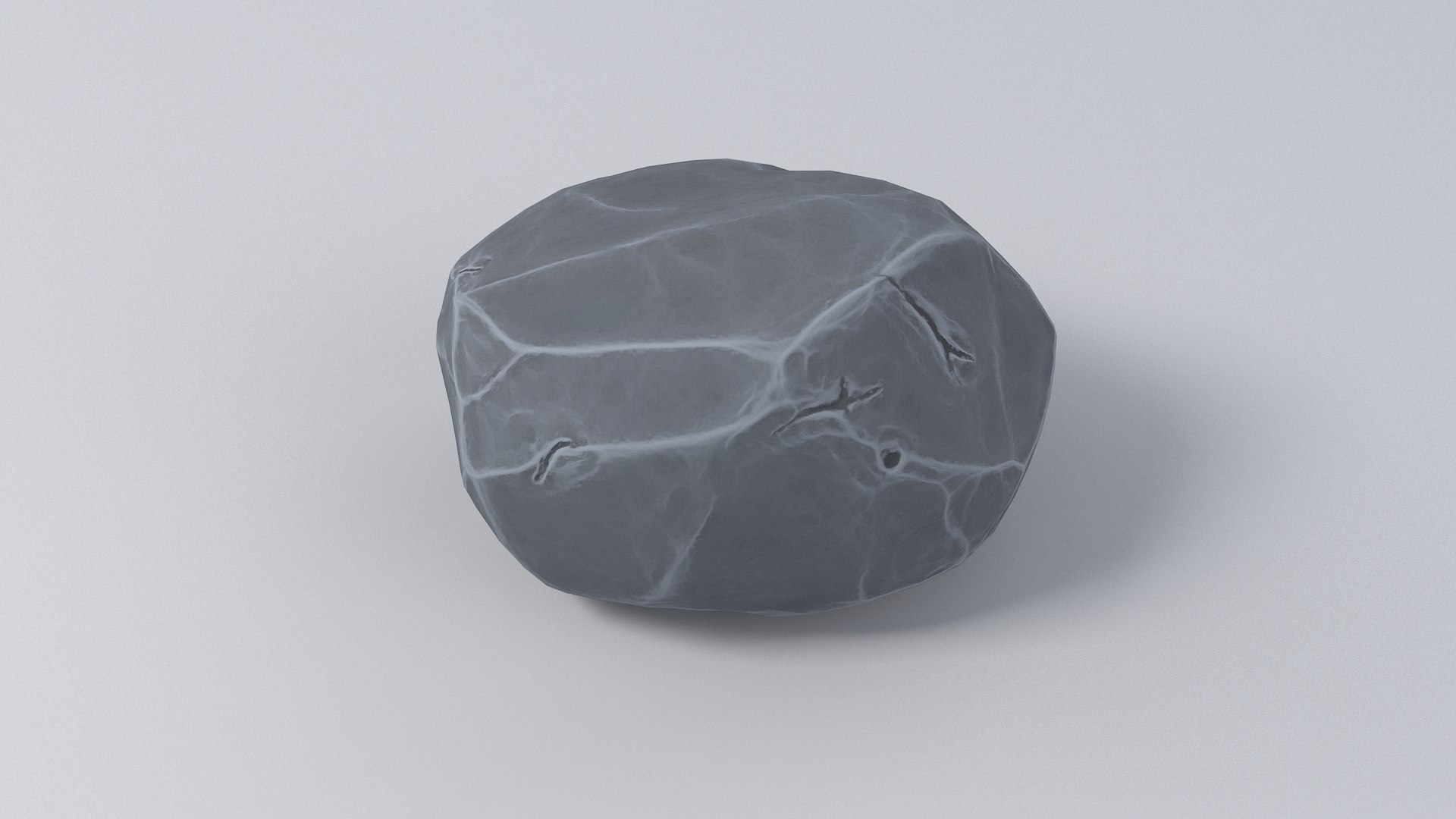 3D Cartoon Stone 01 - TurboSquid 1936754