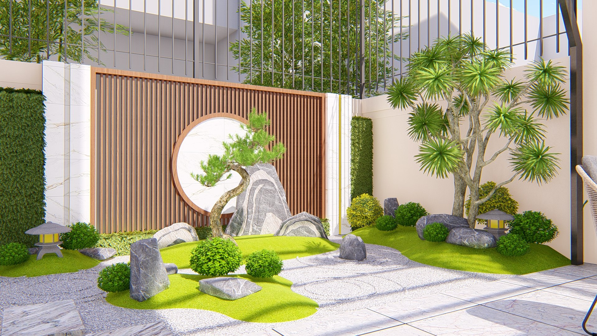 DRY GARDEN LANDSCAPE 3D Model - TurboSquid 2174235