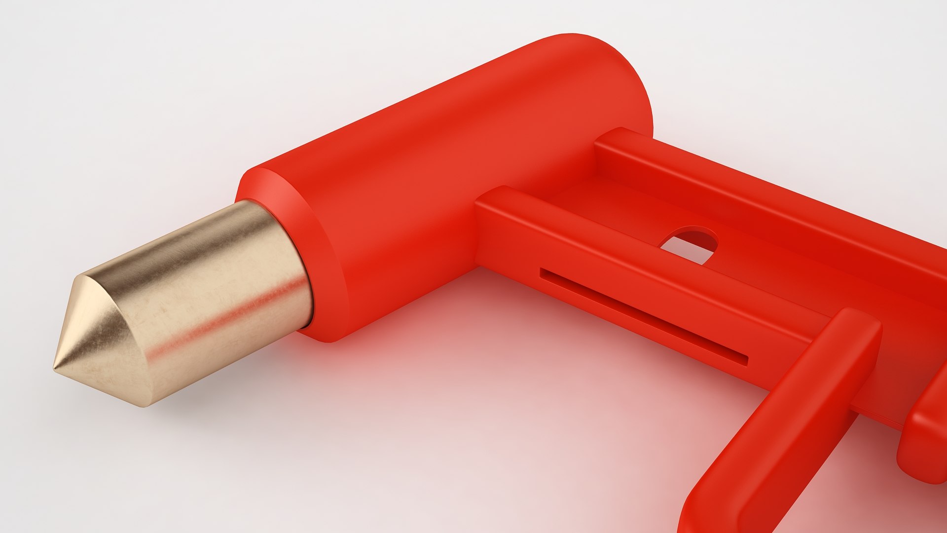 Emergency Hammer Rescue Glass 01 3D model - TurboSquid 1828813