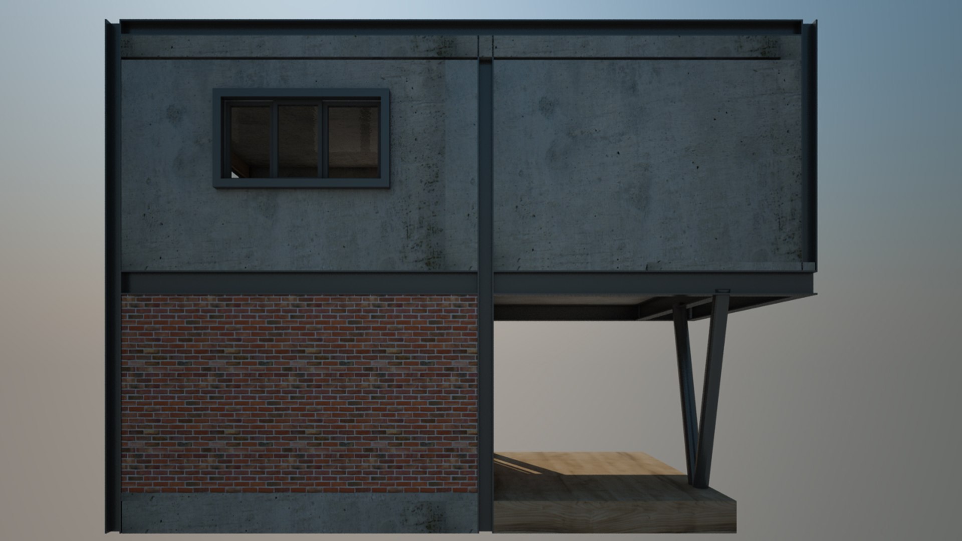 Max 4x10 M Concrete House