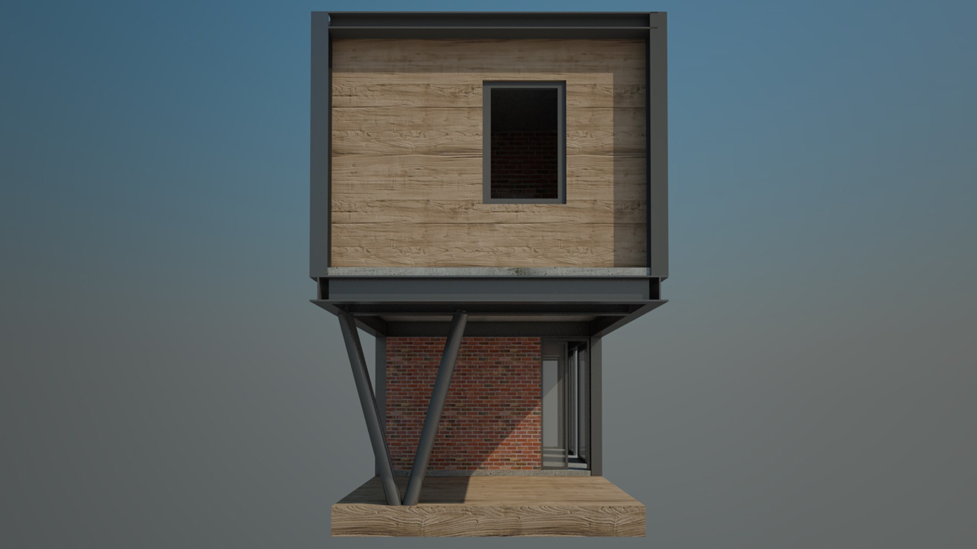 Max 4x10 M Concrete House