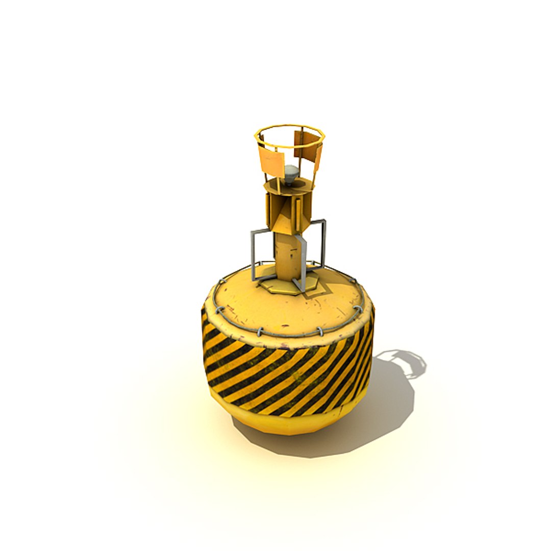 Ocean Buoy 3d Model