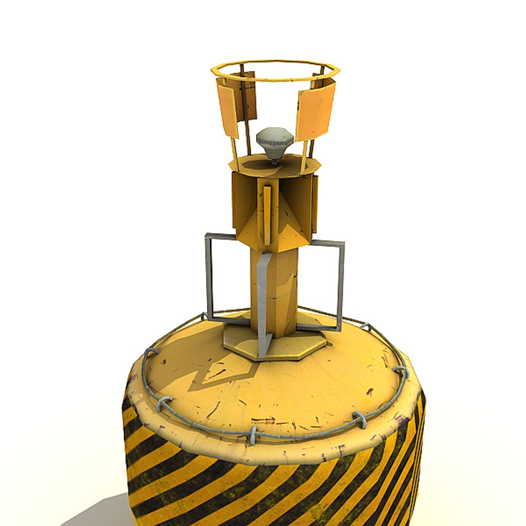 Ocean Buoy 3d Model