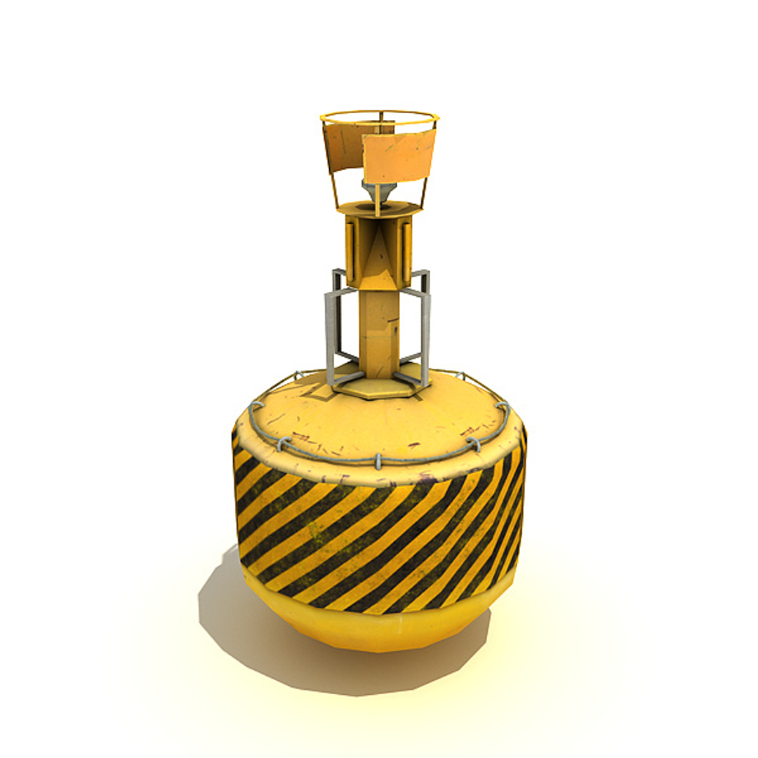 Ocean Buoy 3d Model