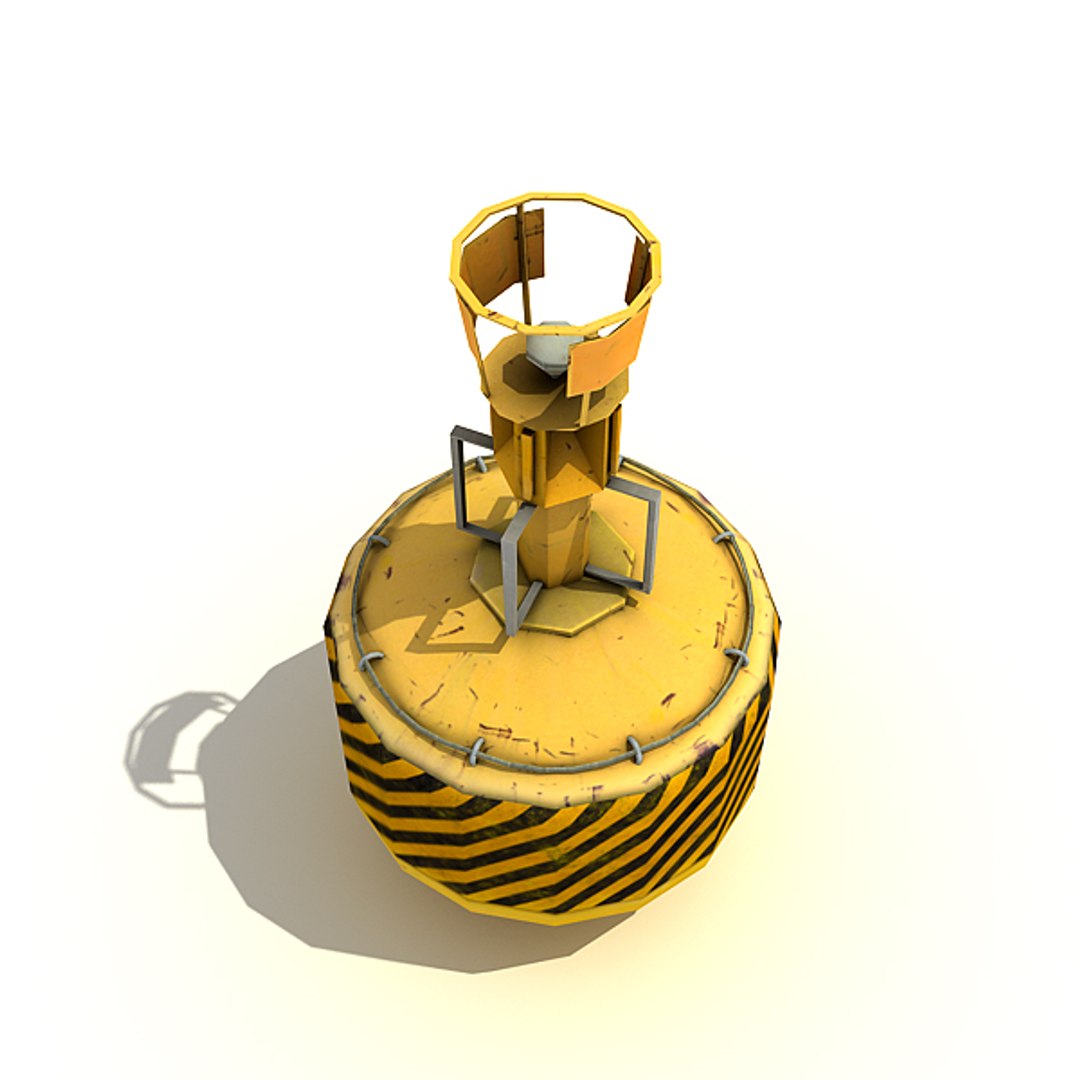 Ocean Buoy 3d Model