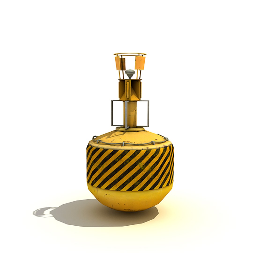 Ocean Buoy 3d Model