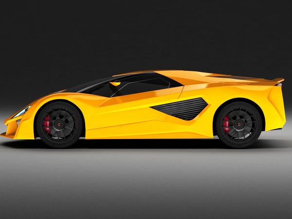 2 giugiaro concept cars 3d max
