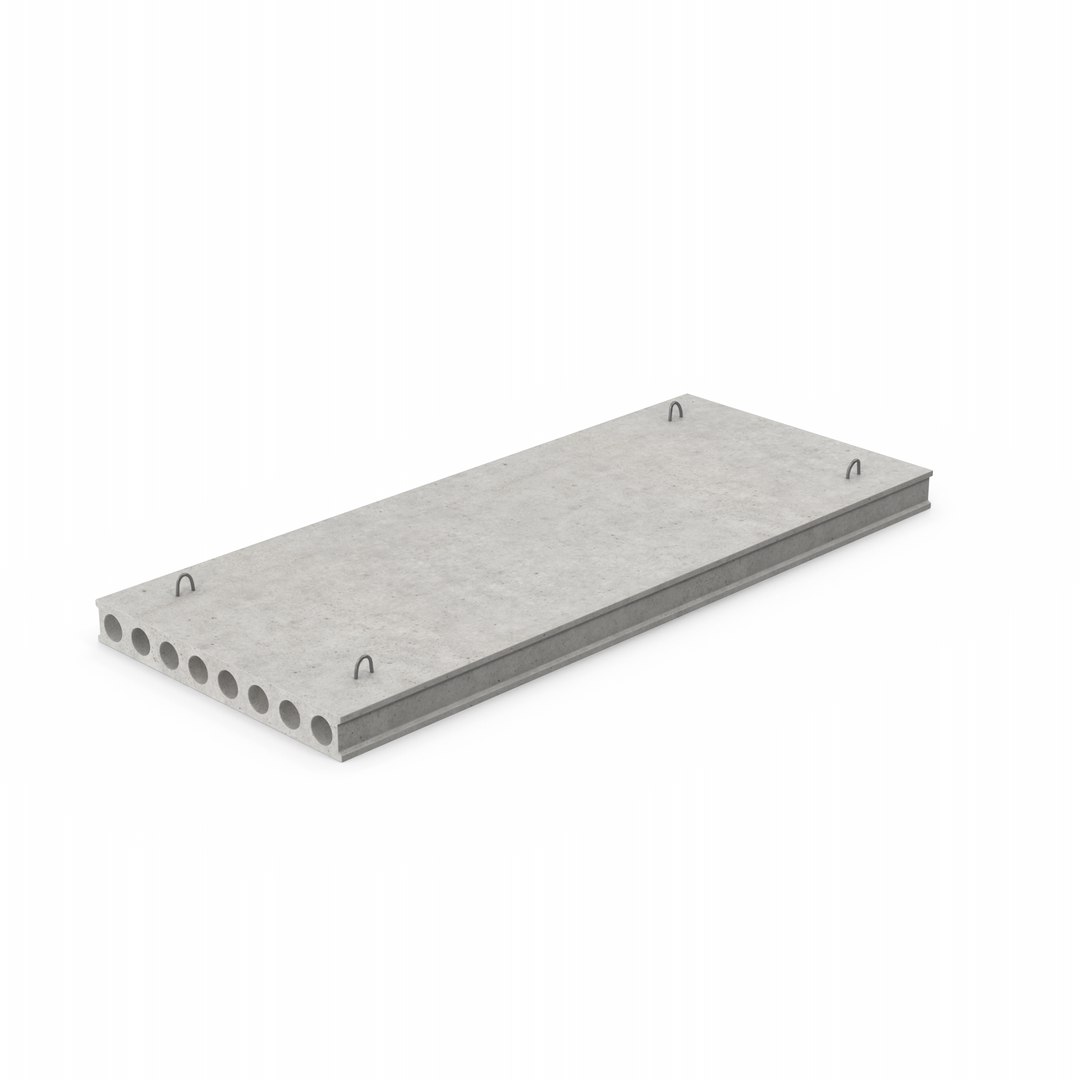 3D Concrete Slab - TurboSquid 1841529