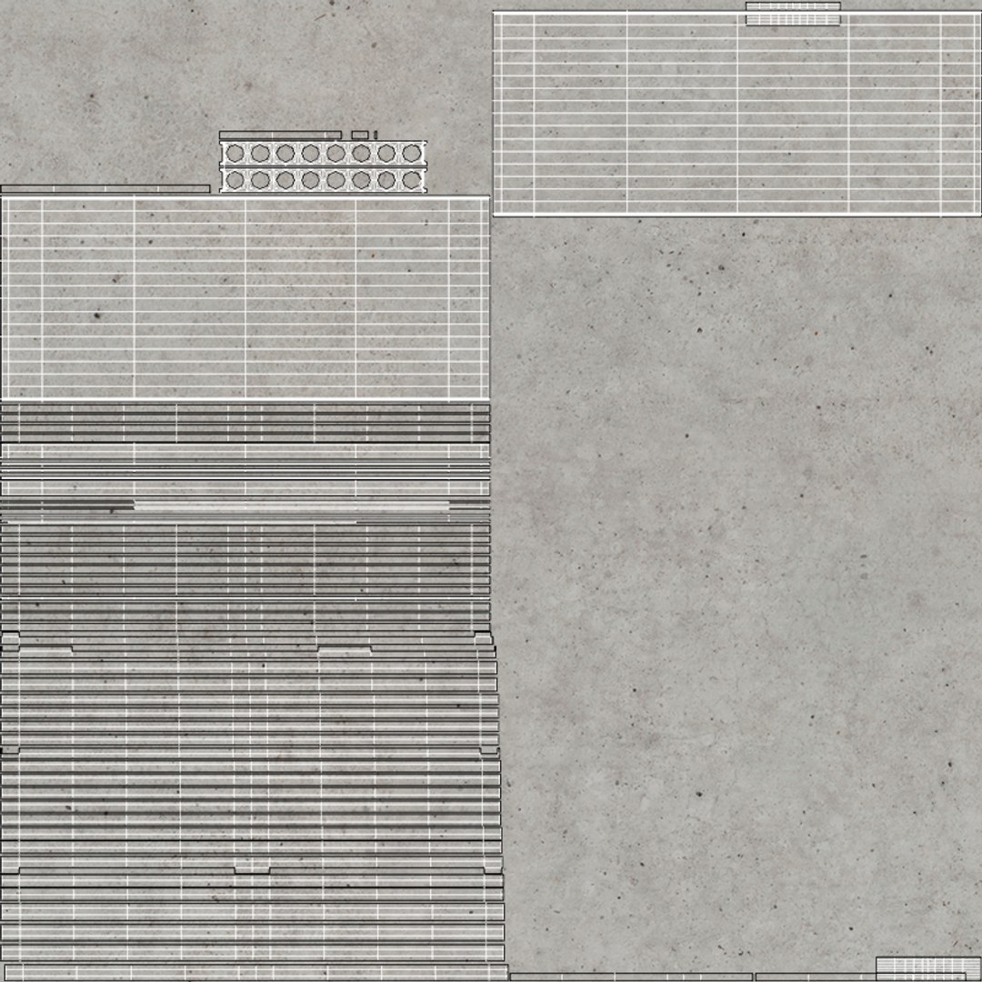 3D Concrete Slab - TurboSquid 1841529