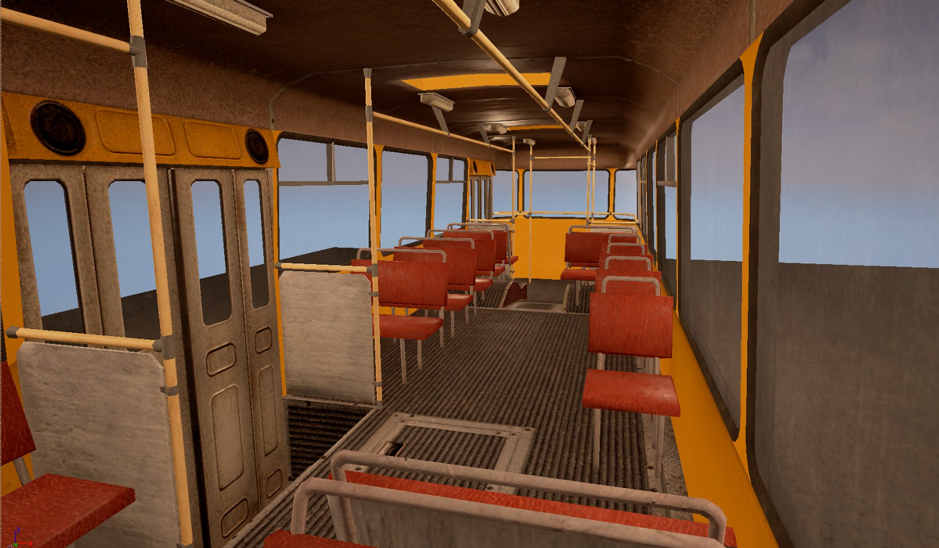 ready bus 3d model