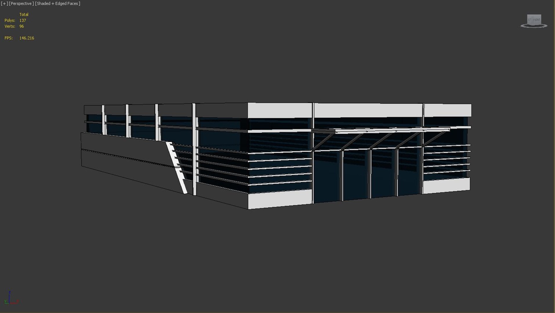 3D Model Shop Architecture - TurboSquid 1281333