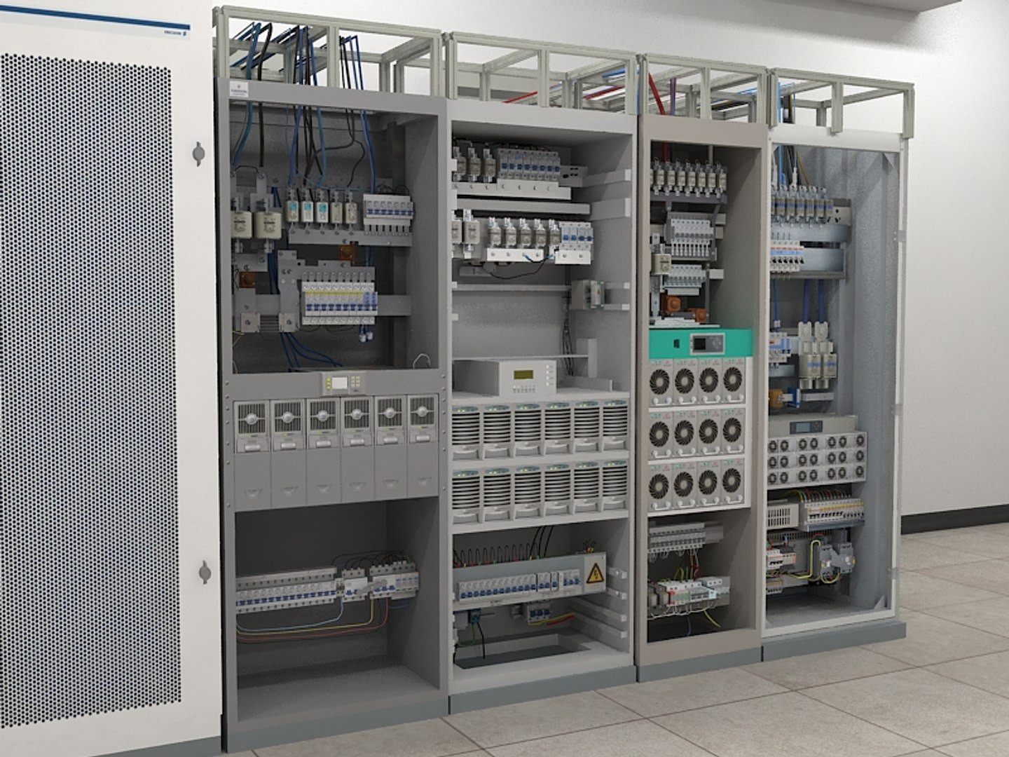 3D Model Telecom Power Center - TurboSquid 1517236