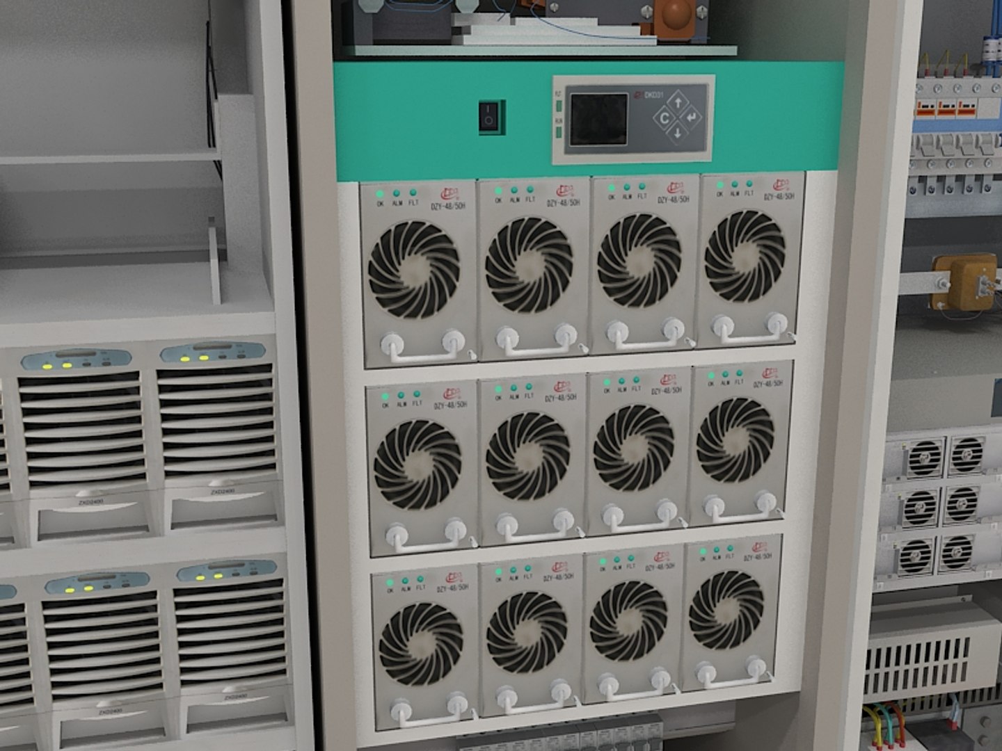 3D Model Telecom Power Center - TurboSquid 1517236