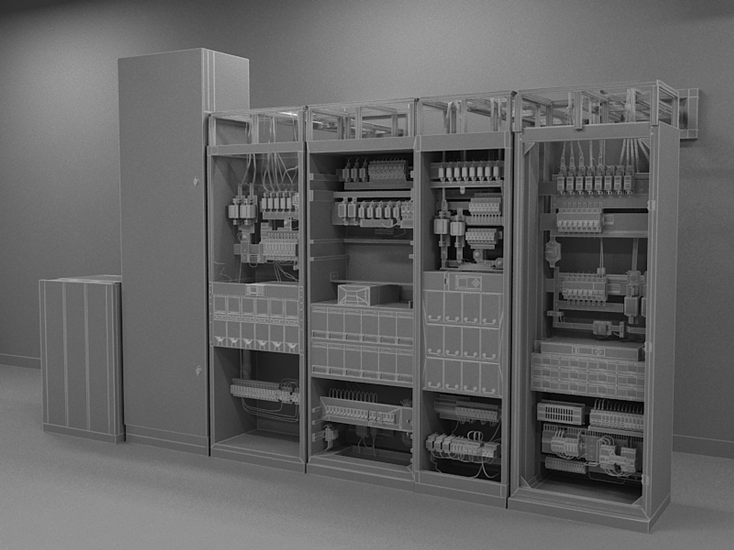 3D Model Telecom Power Center - TurboSquid 1517236