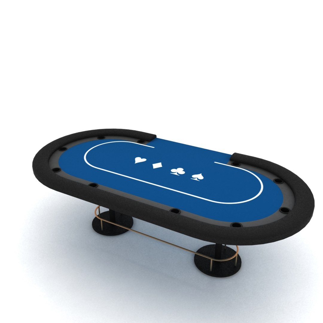 3d poker table