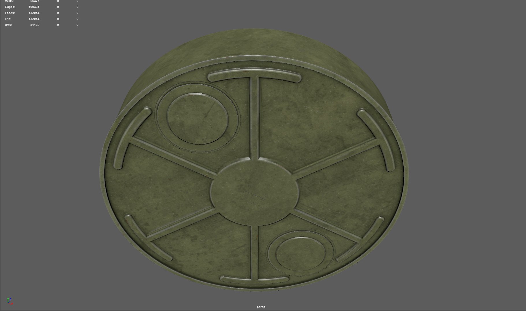 3D Model TM 62 Mine - TurboSquid 2260116