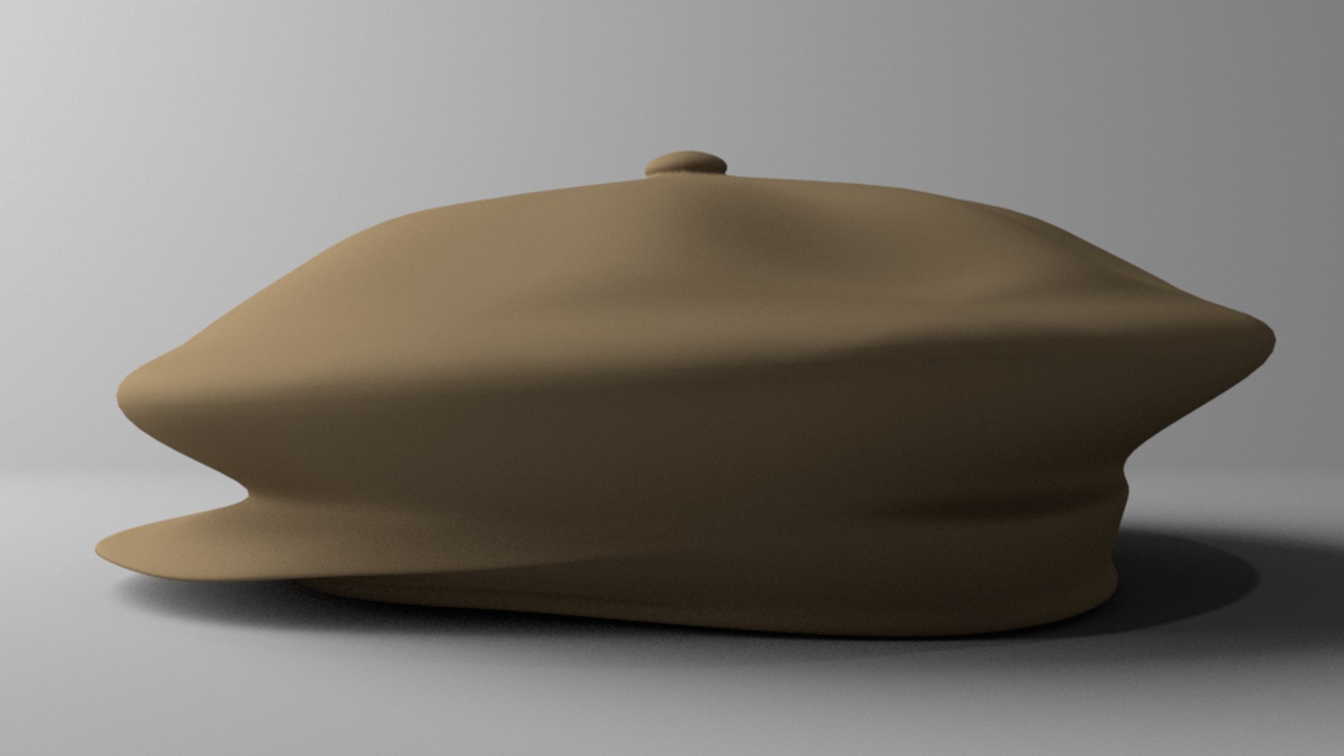 3D Model Newsboy Cap - TurboSquid 1581942