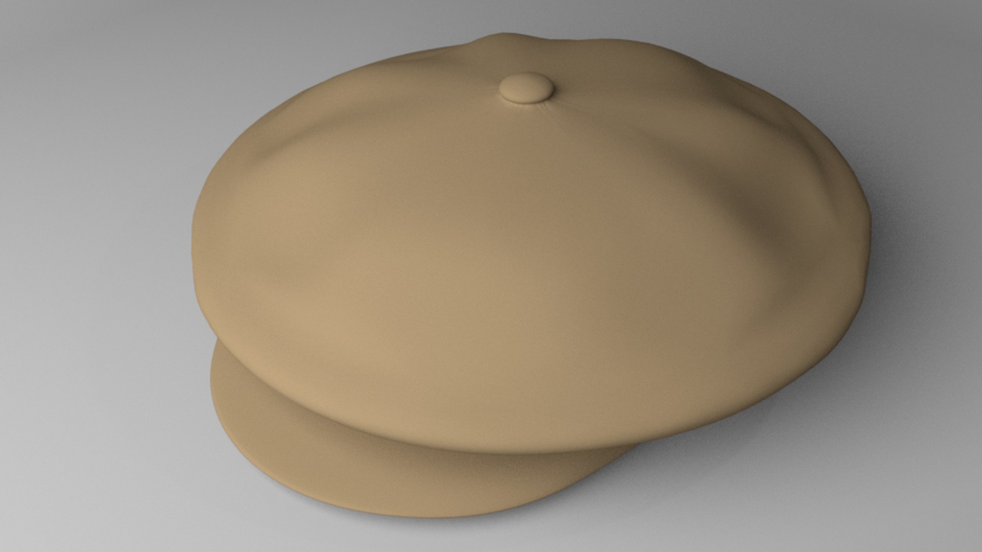 3D Model Newsboy Cap - TurboSquid 1581942