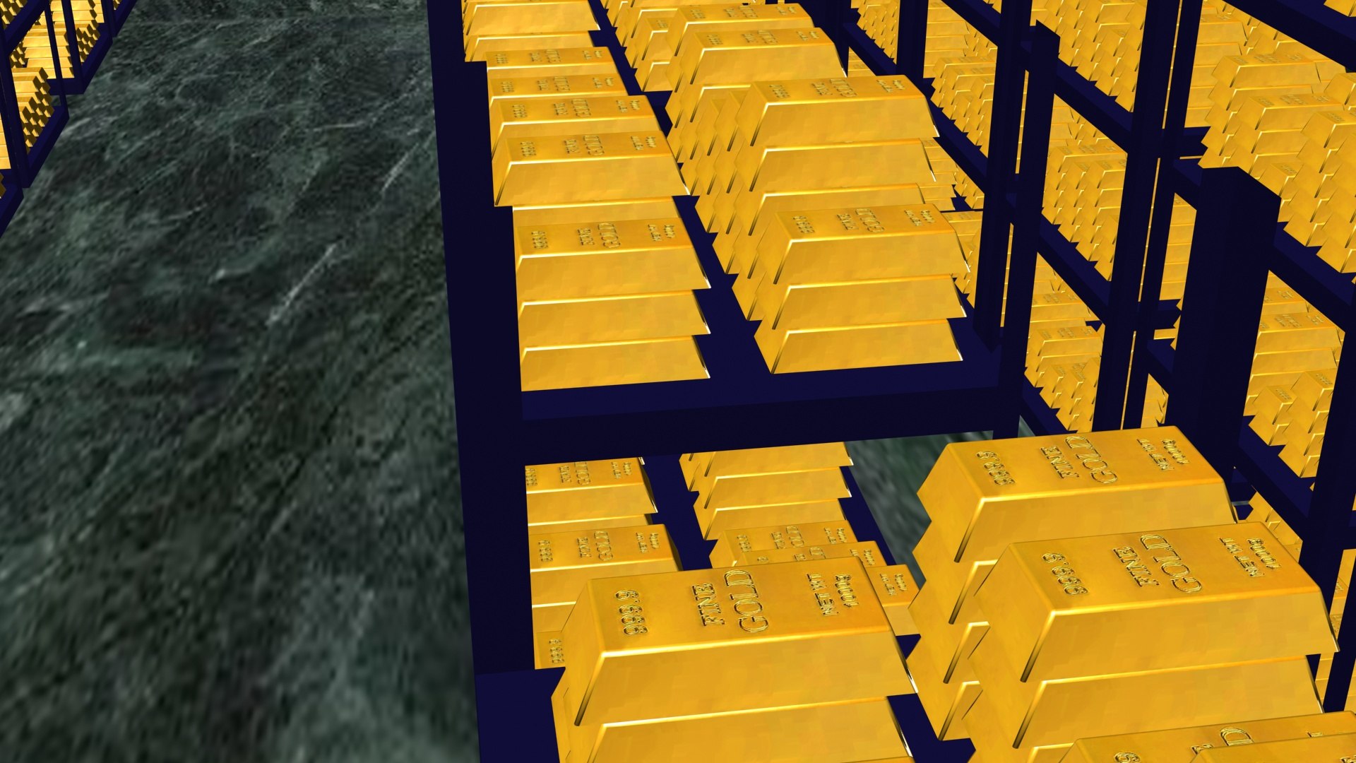 3D Gold Bullions - TurboSquid 2156776