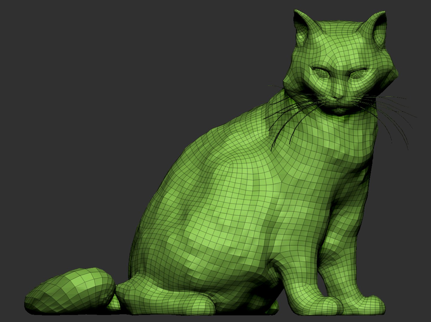 3D Fluffy Cat 28 - TurboSquid 1923808