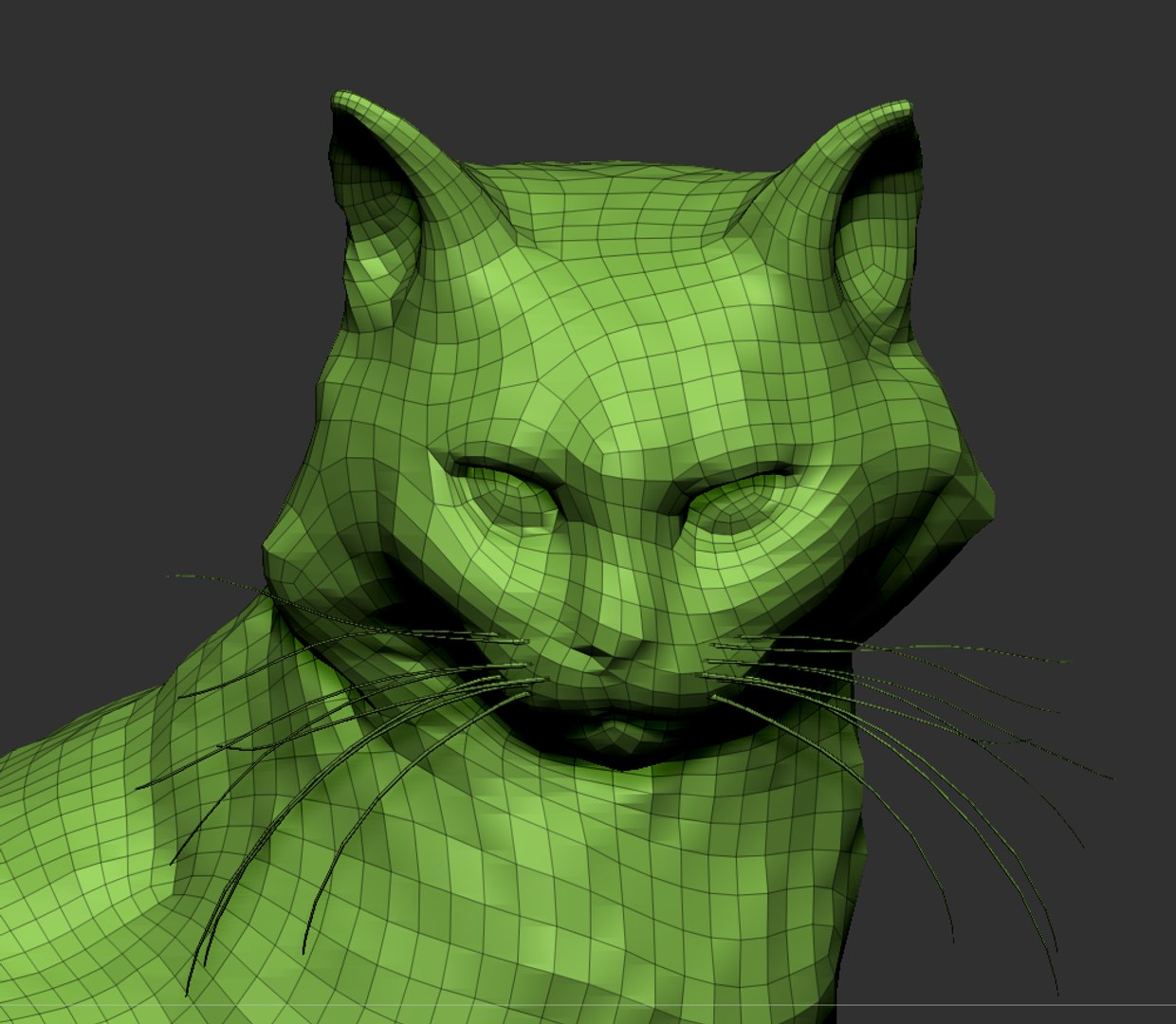 3D Fluffy Cat 28 - TurboSquid 1923808