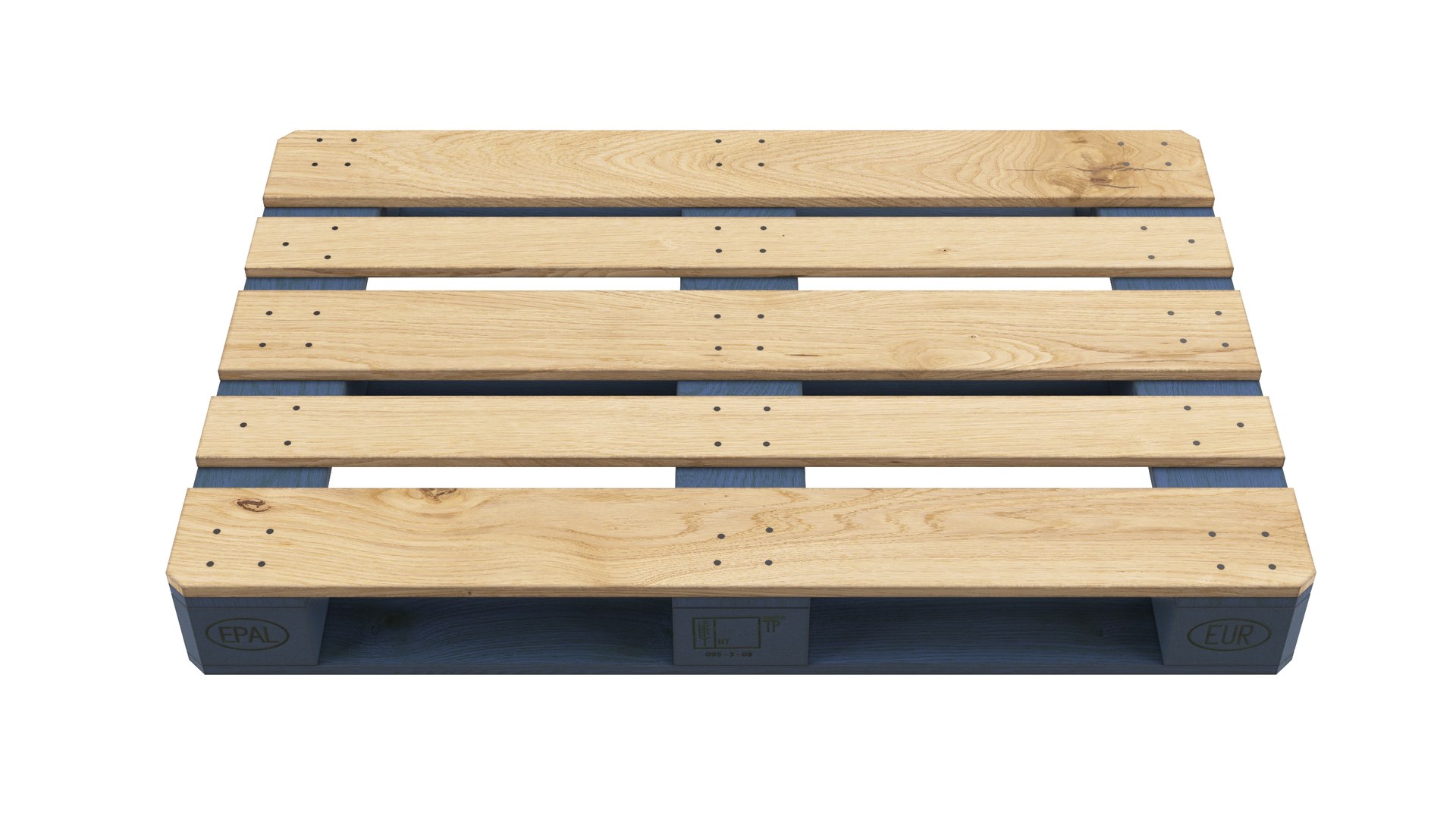 Pallet Blue Model - TurboSquid 2013011