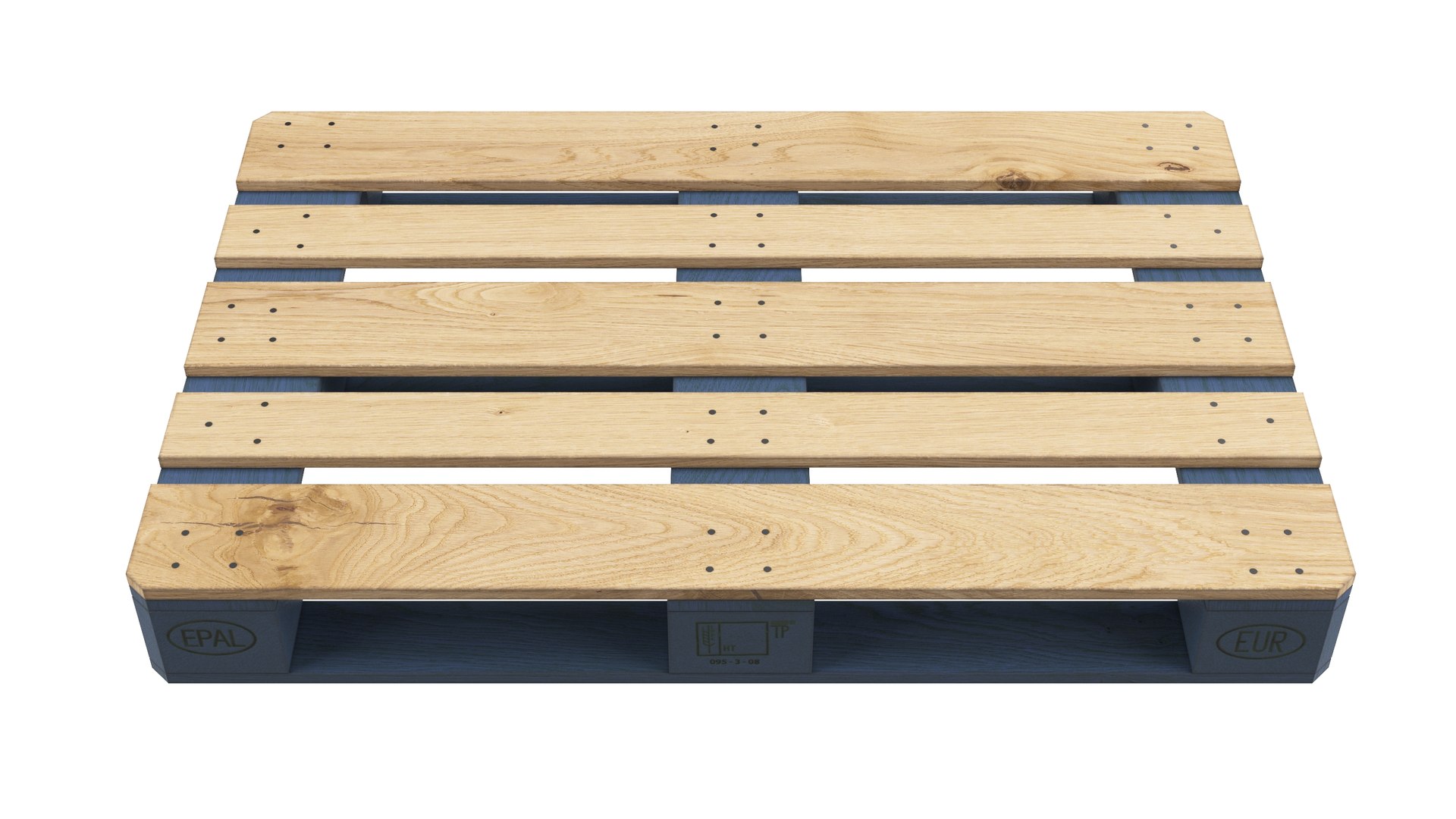 Pallet Blue Model - TurboSquid 2013011