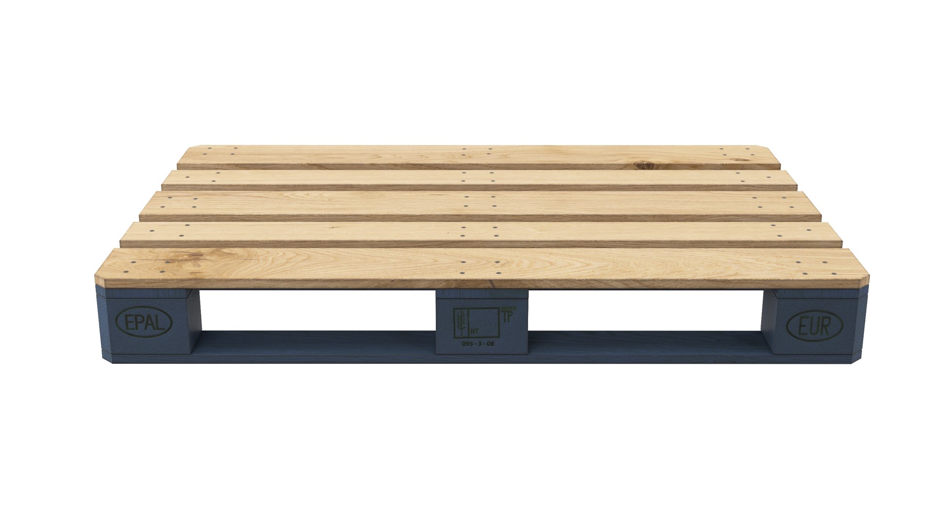 Pallet Blue Model - TurboSquid 2013011