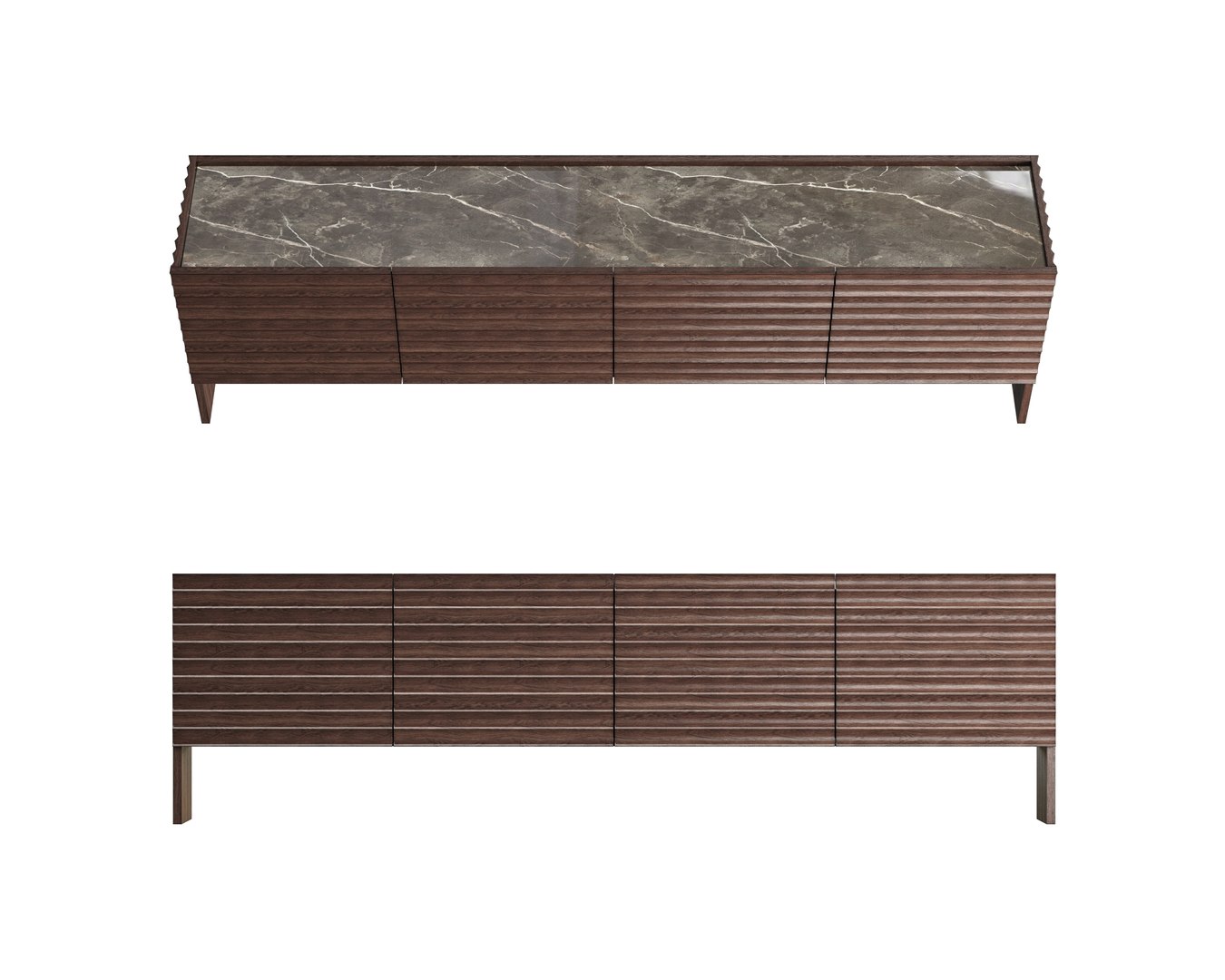 3D Model Moroso Rows Sideboard - TurboSquid 2402769