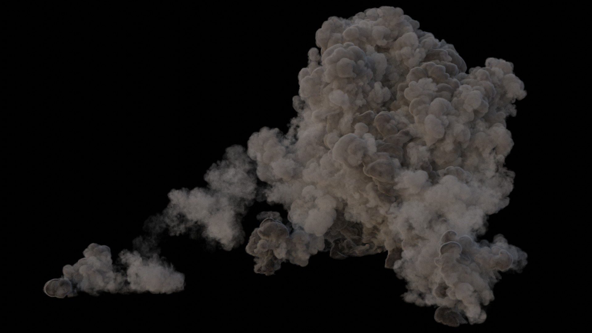 3D Explosion Smoke Vdb Flame Model - TurboSquid 1589231