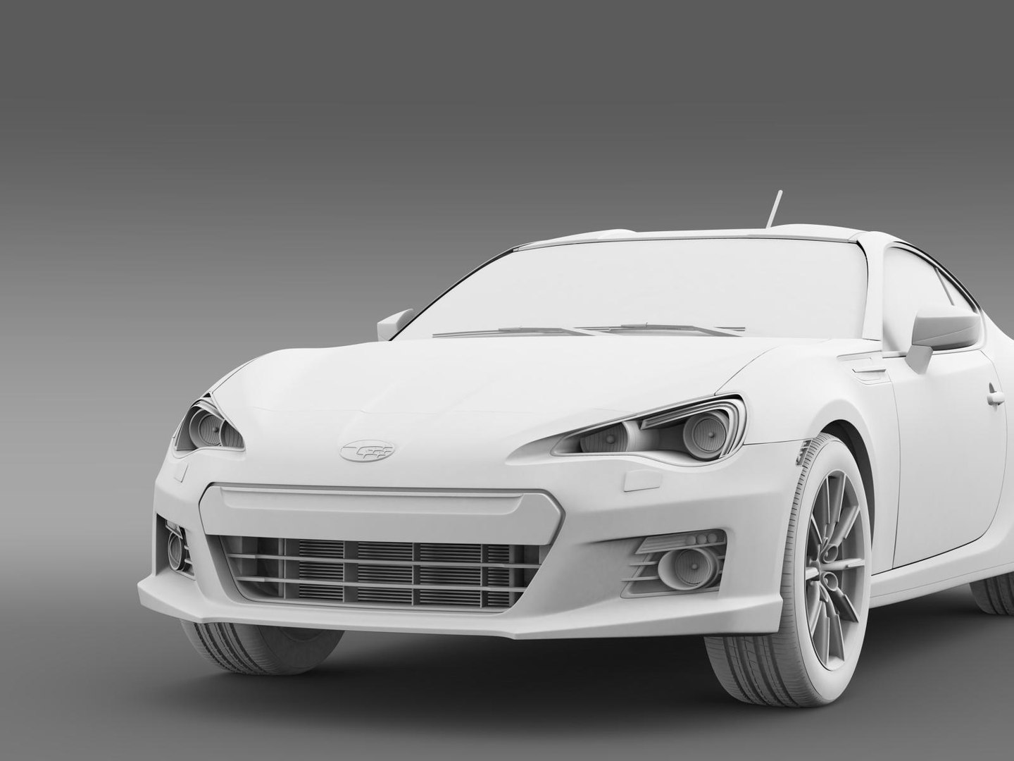3d Subaru Brz 2 0r