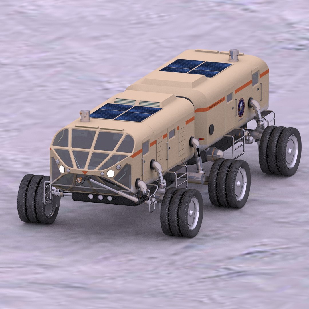 Planetary Rover Antarctica Model - TurboSquid 1295265