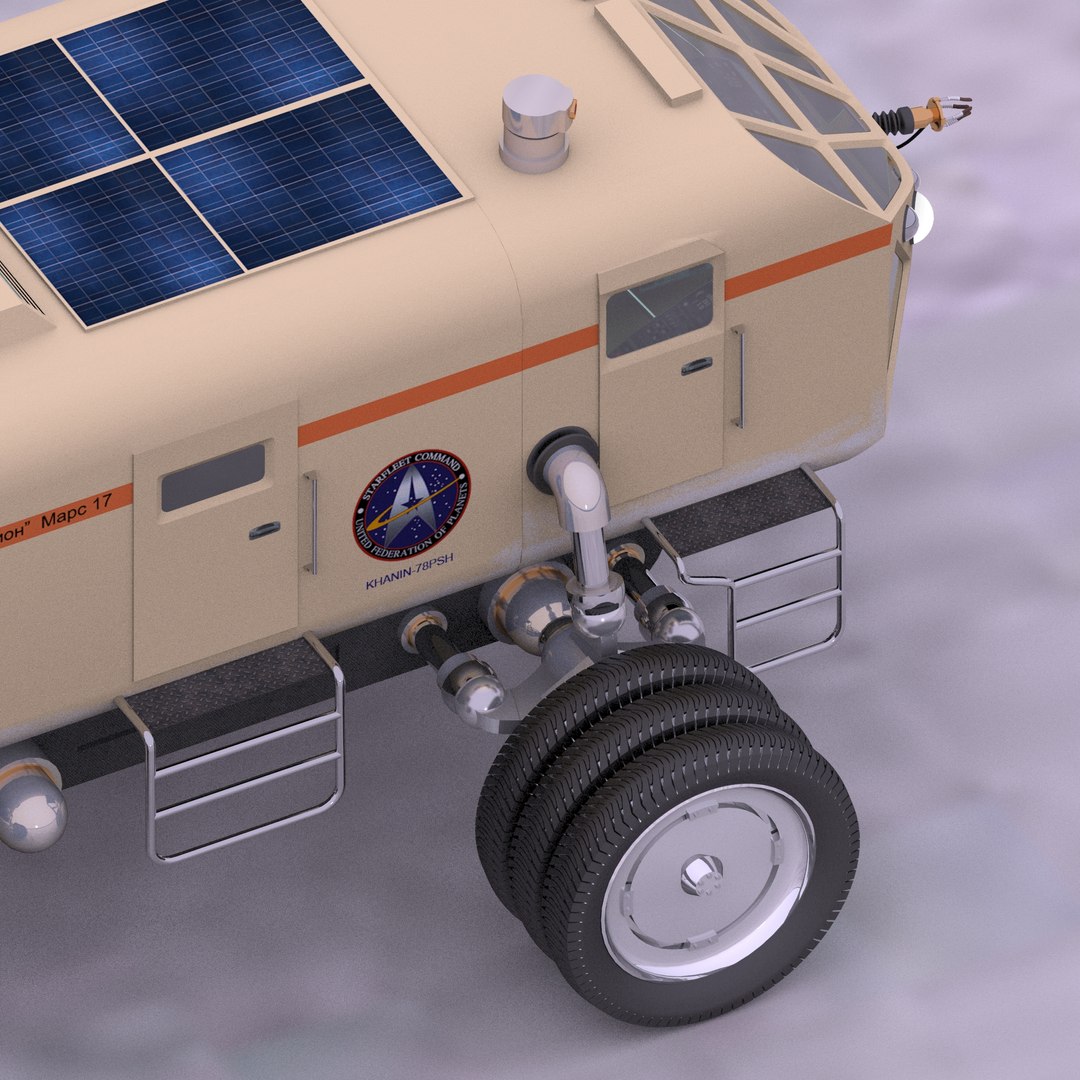 Planetary Rover Antarctica Model - TurboSquid 1295265