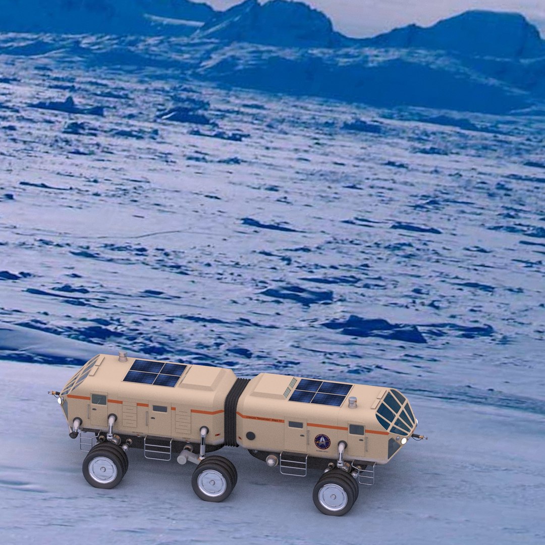 Planetary Rover Antarctica Model - TurboSquid 1295265