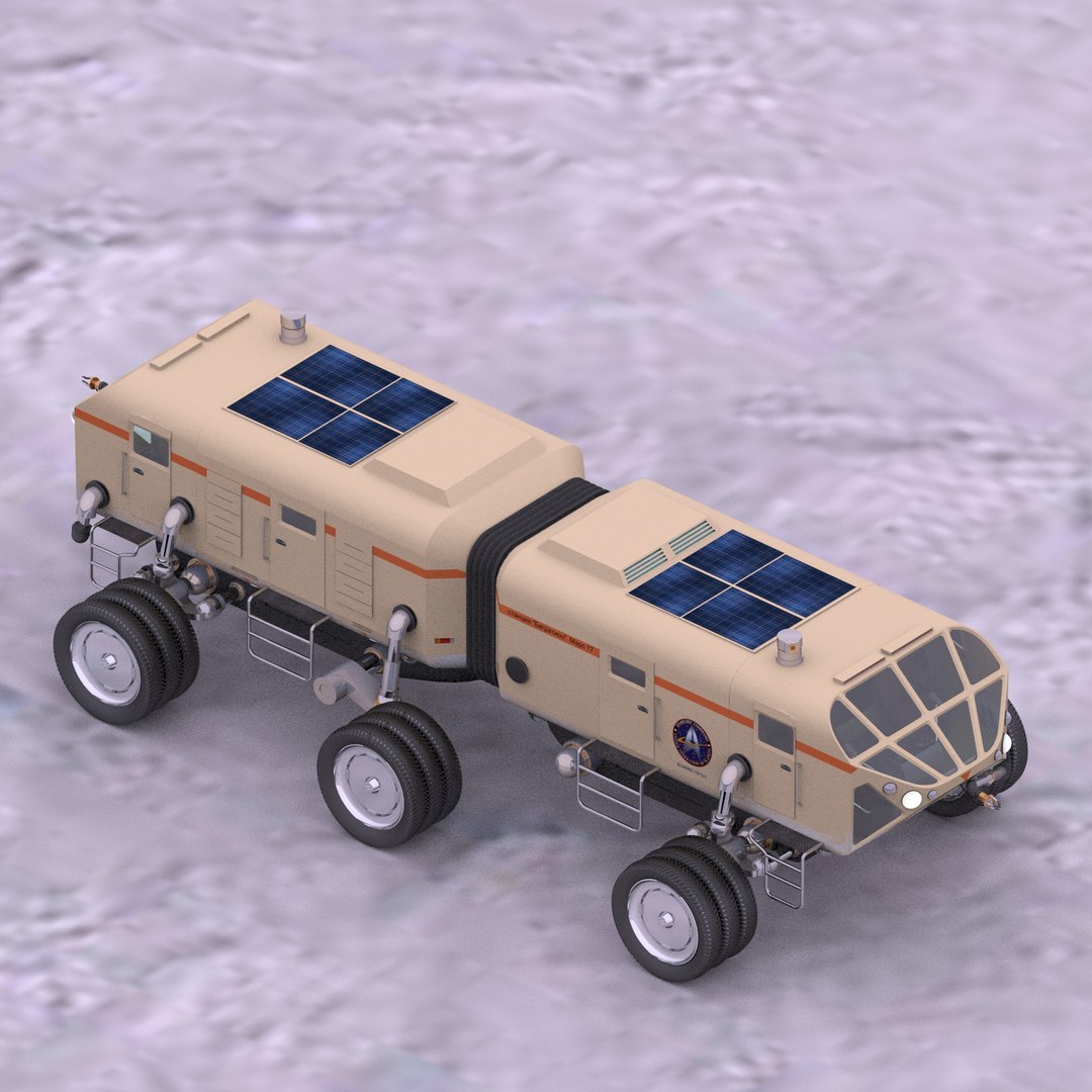 Planetary Rover Antarctica Model - TurboSquid 1295265
