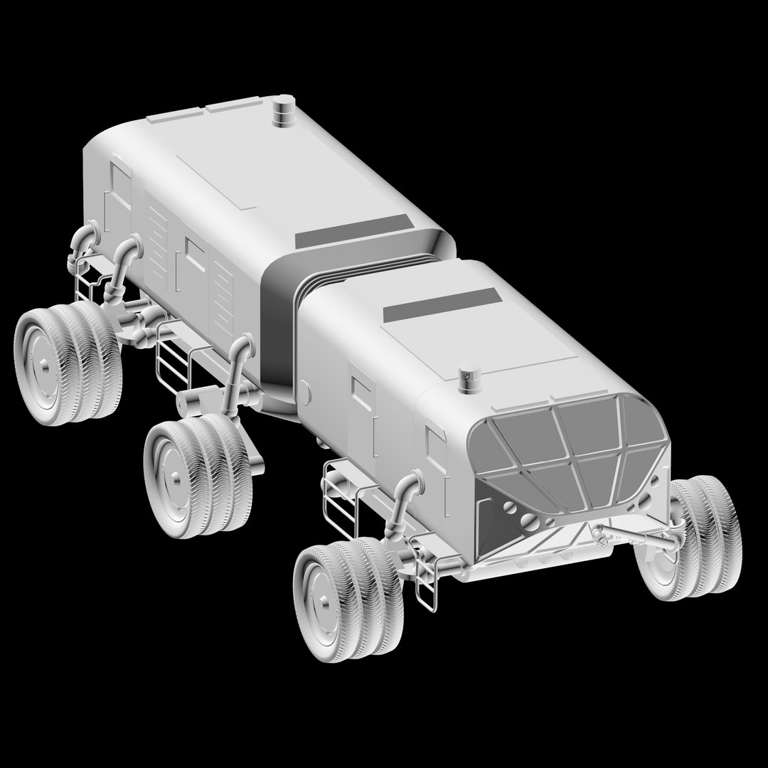 Planetary Rover Antarctica Model - TurboSquid 1295265
