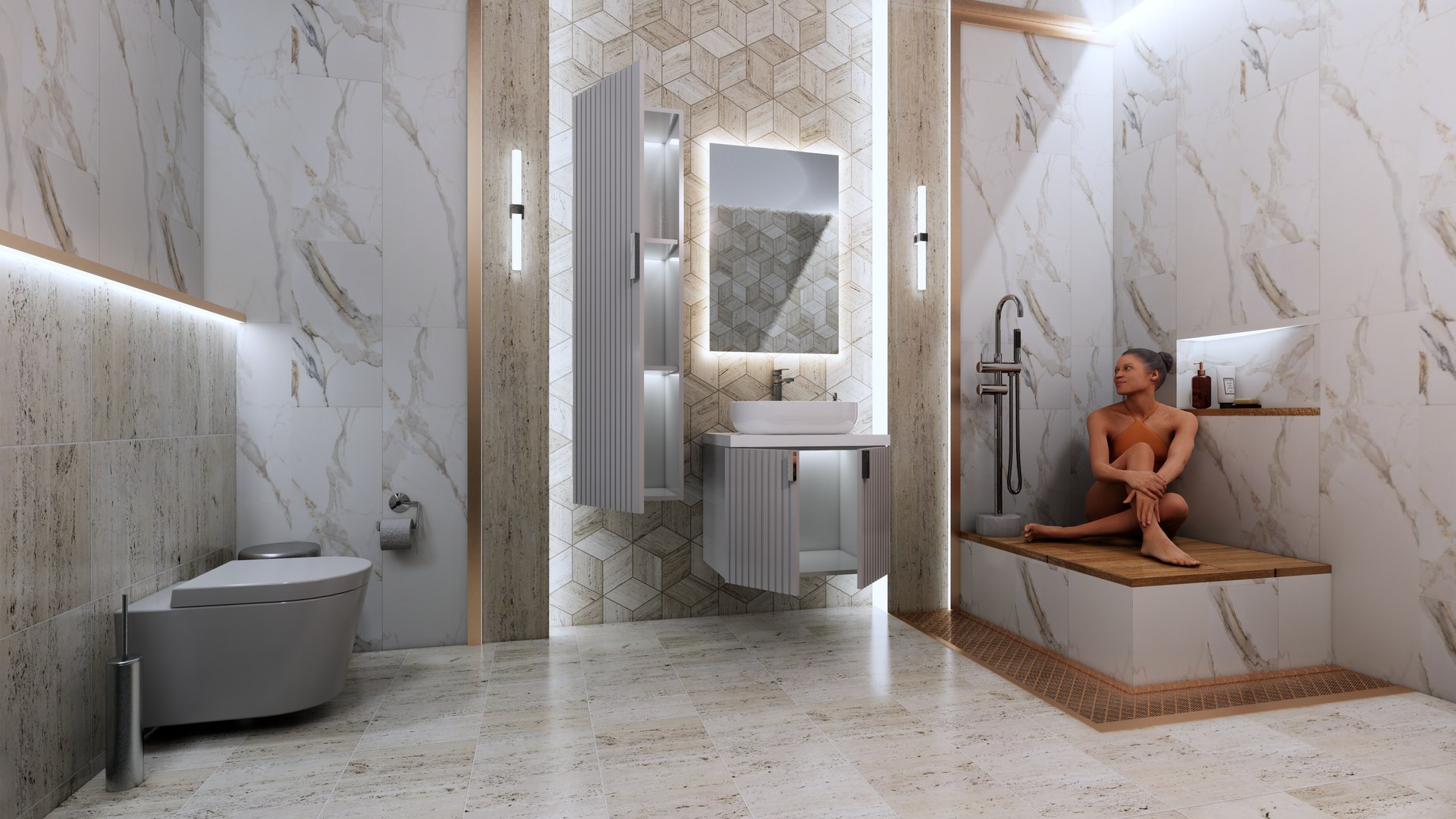 Sanitary Ware 3D - TurboSquid 2078905