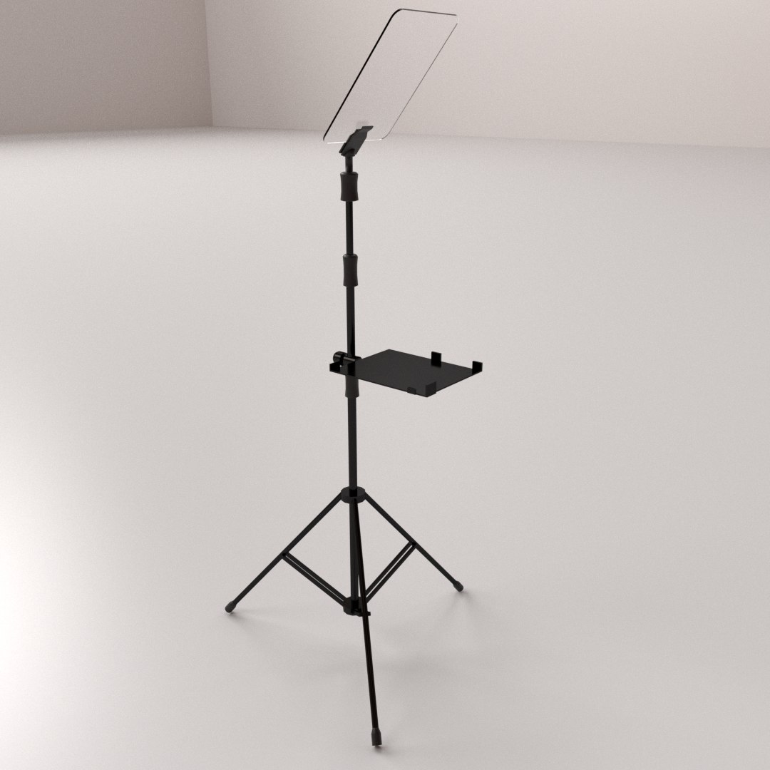 Teleprompter 3D Model - TurboSquid 1731727