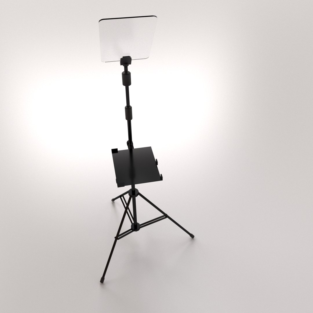 Teleprompter 3D Model - TurboSquid 1731727