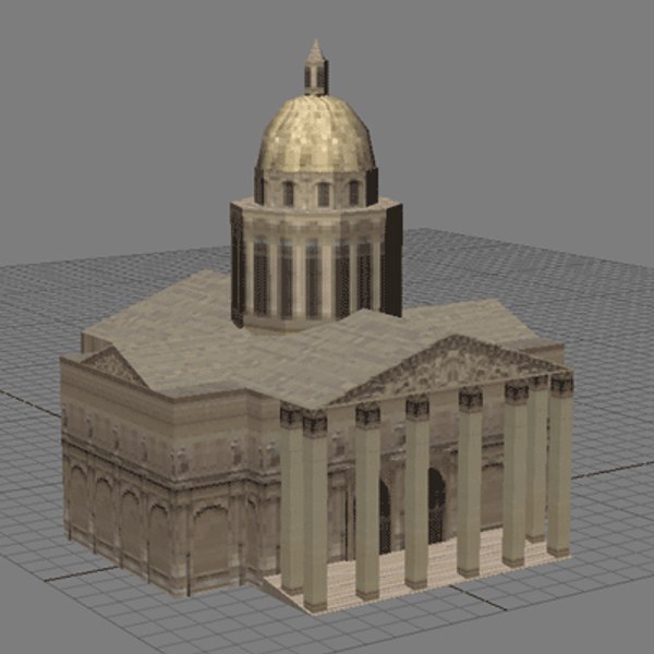 Pantheon 3D Models for Download | TurboSquid