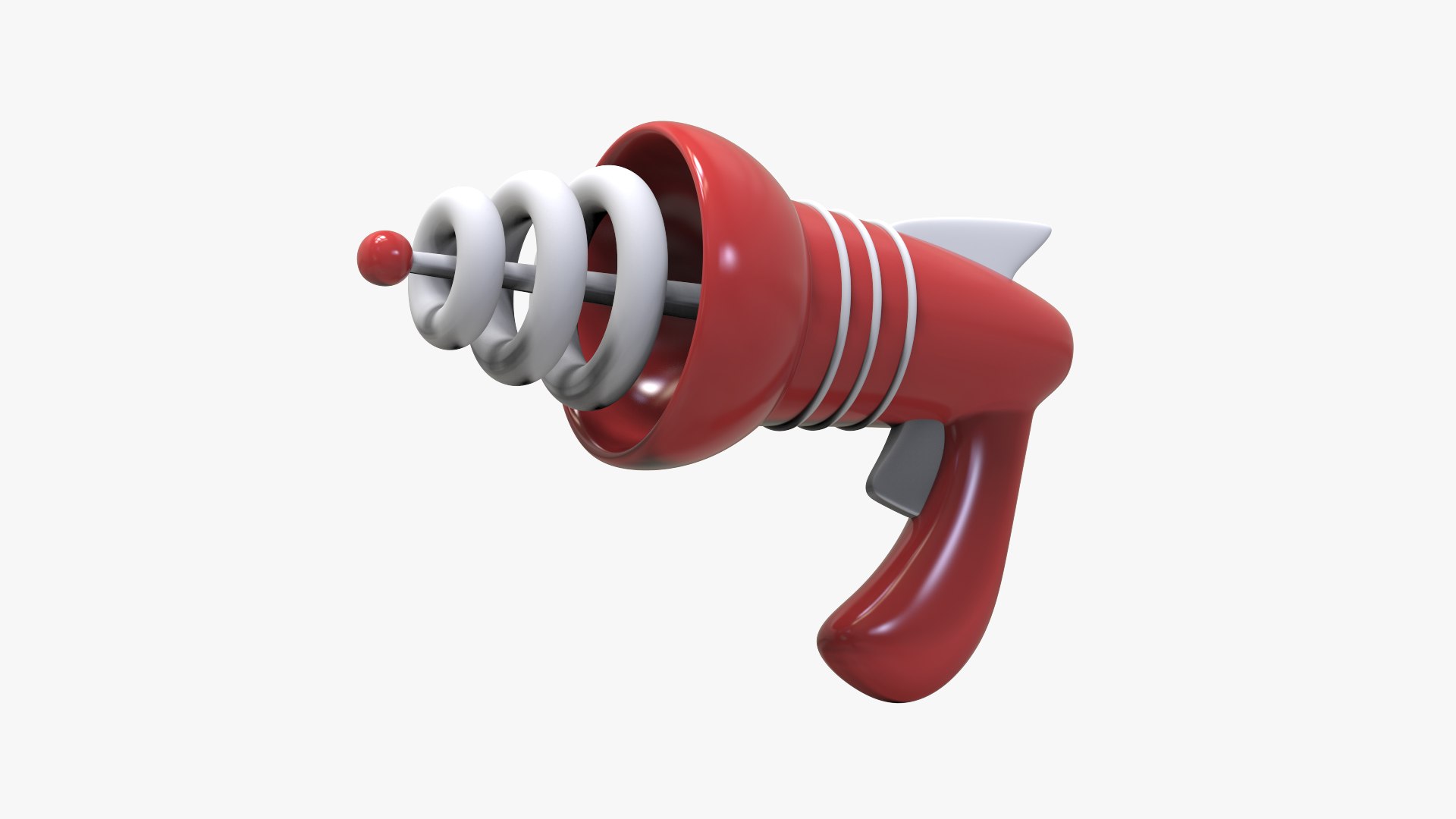 3D Cartoon Blaster Gun Model - TurboSquid 2379948