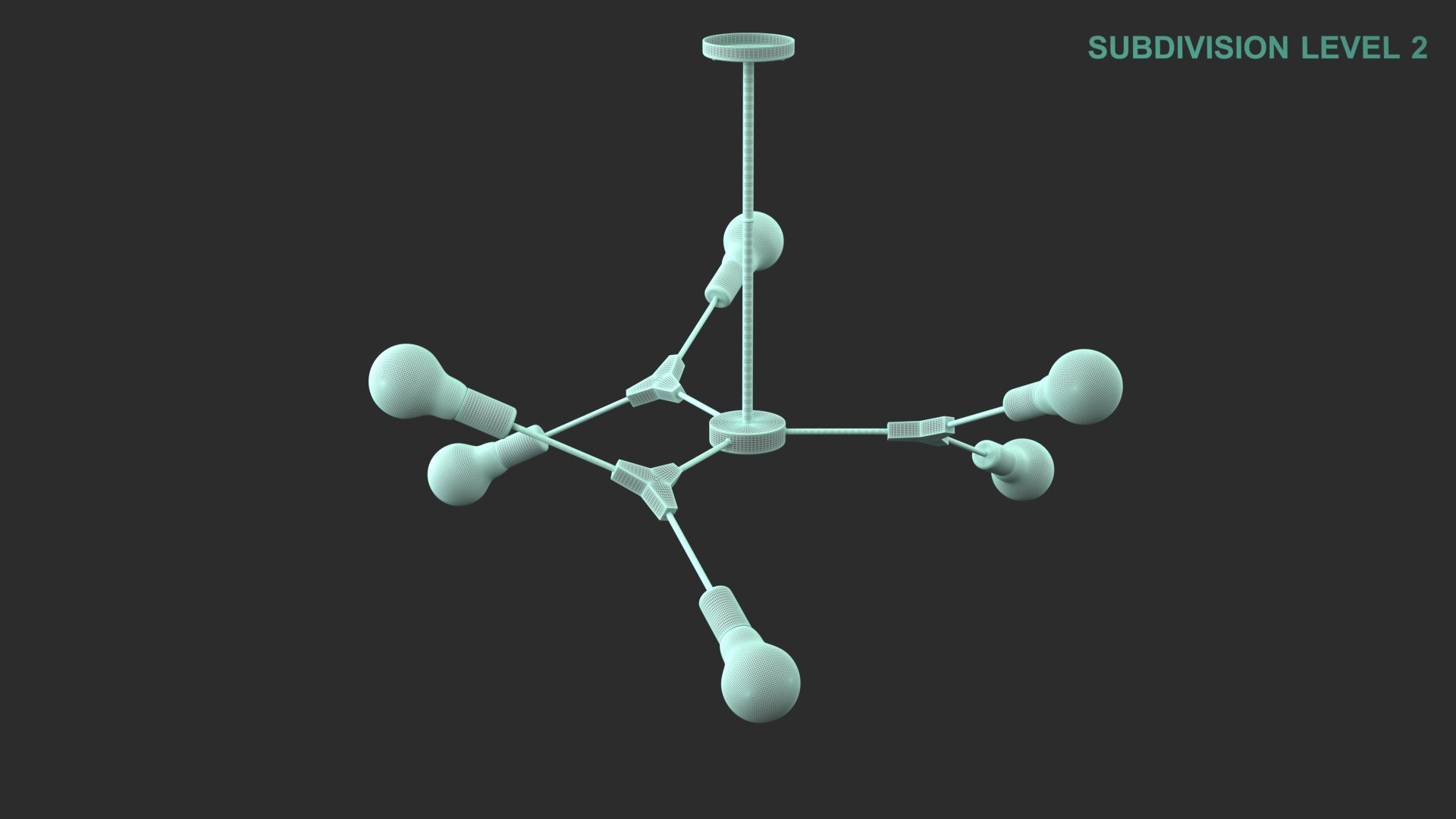 3D Ceiling Lamp Model - TurboSquid 1965179