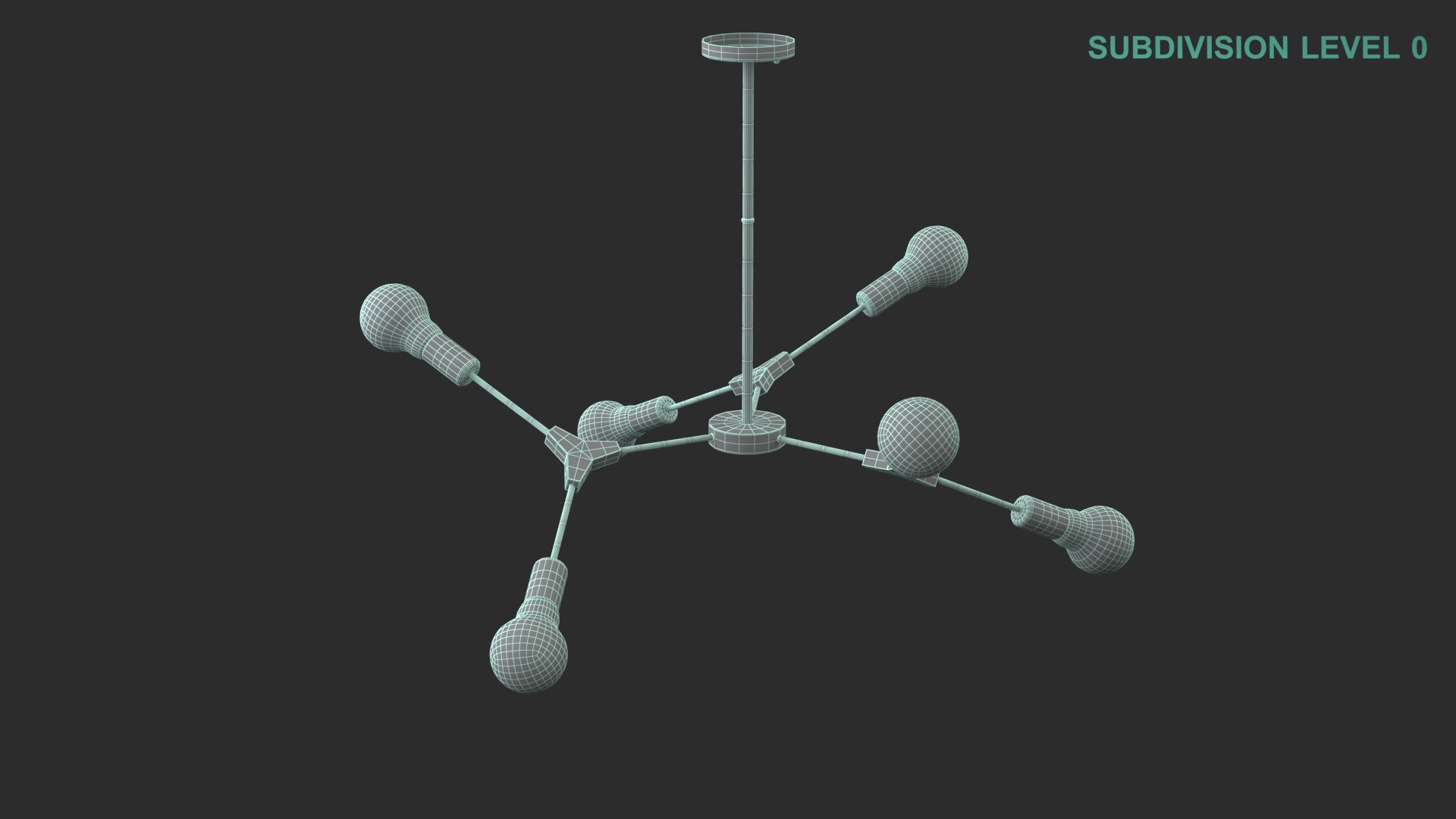 3D Ceiling Lamp model - TurboSquid 1965179